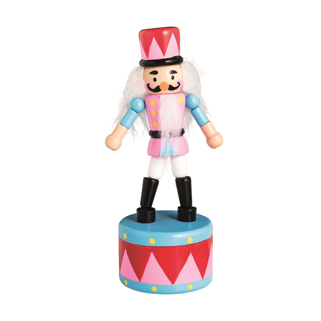 Christmas Nutcracker Collapsing Toy - Nutcracker | Mud Pie – Tiny Town Inc