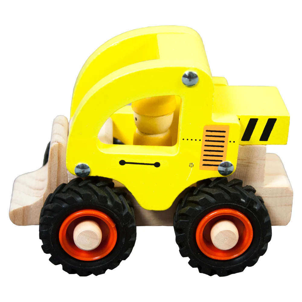Wooden Backhoe Truck | Rosalina – Tiny Town Inc