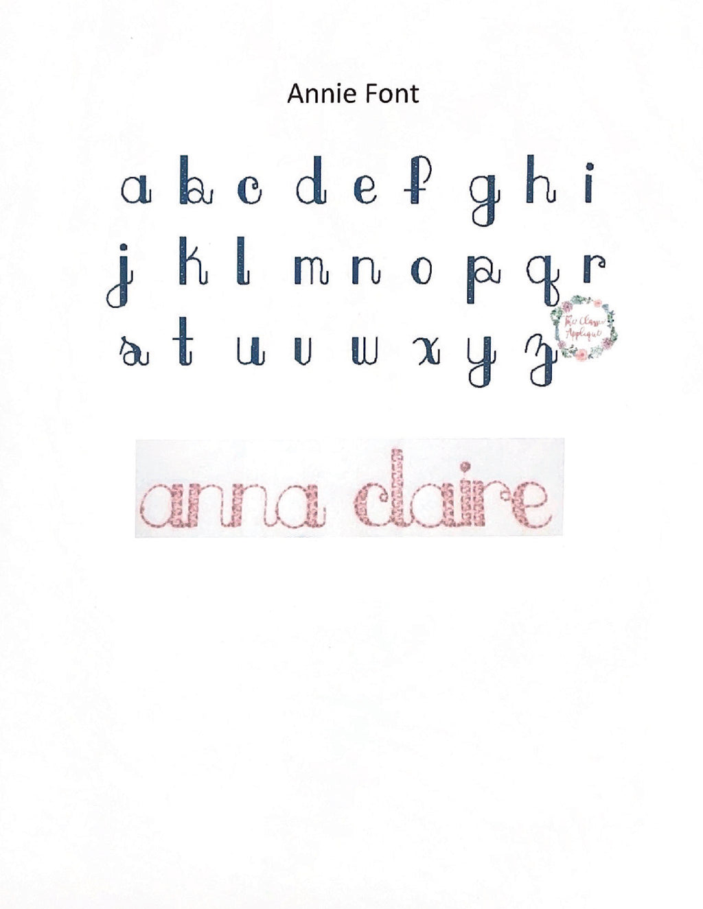 Girl Name Monogram – Tiny Town Inc